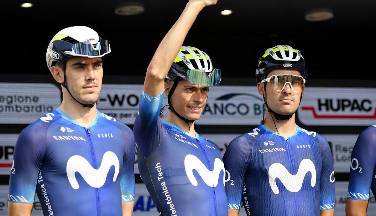 Movistar Team confirma os seus primeiros 20 ciclistas par...